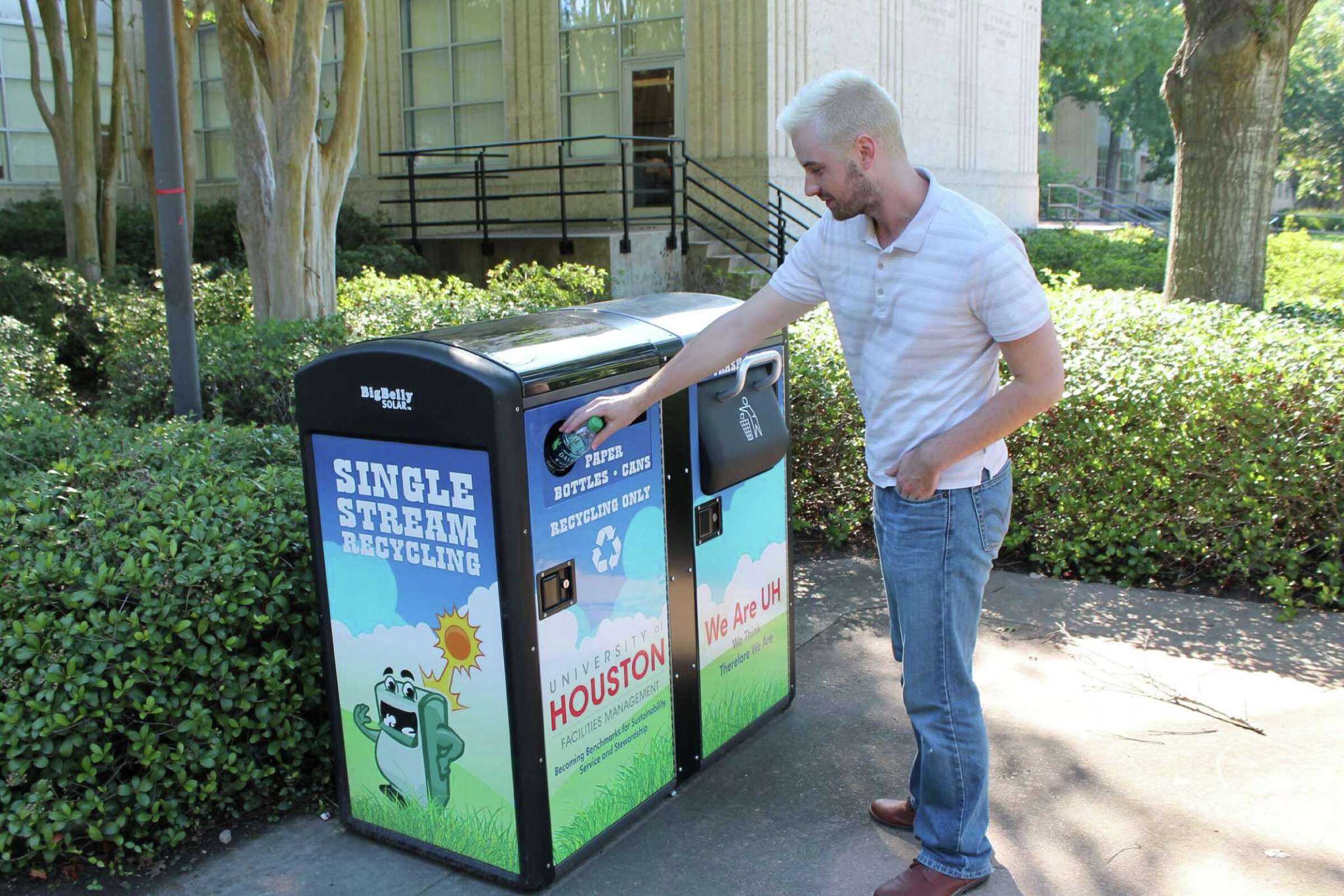 UH's 80 $7,000 solar-powered trash cans paying for themselves