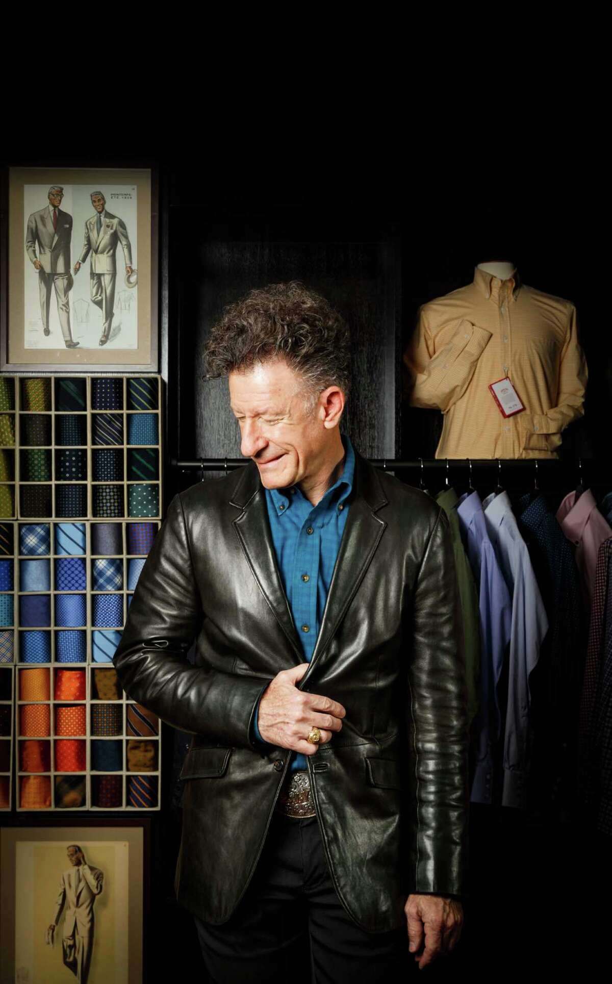 Lyle Lovett, country singer and now shirt designer, talks style