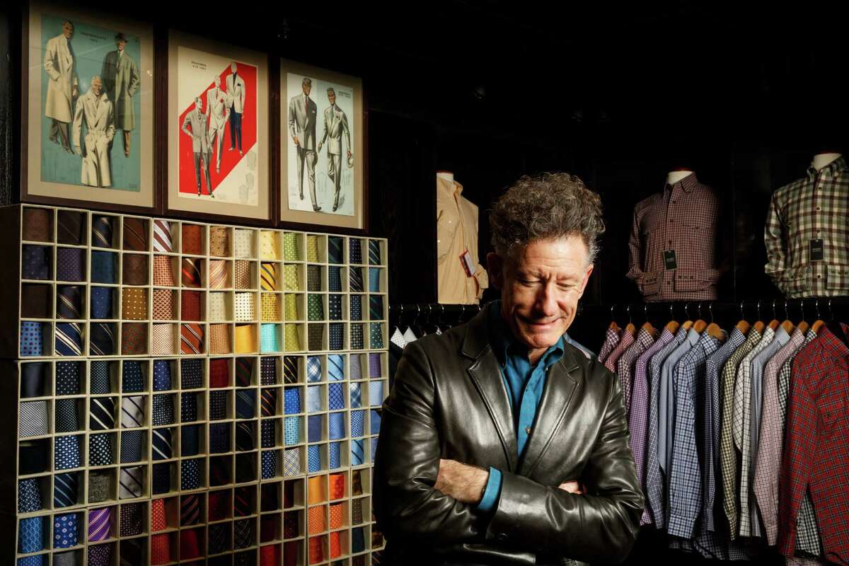 Lyle Lovett, country singer and now shirt designer, talks style