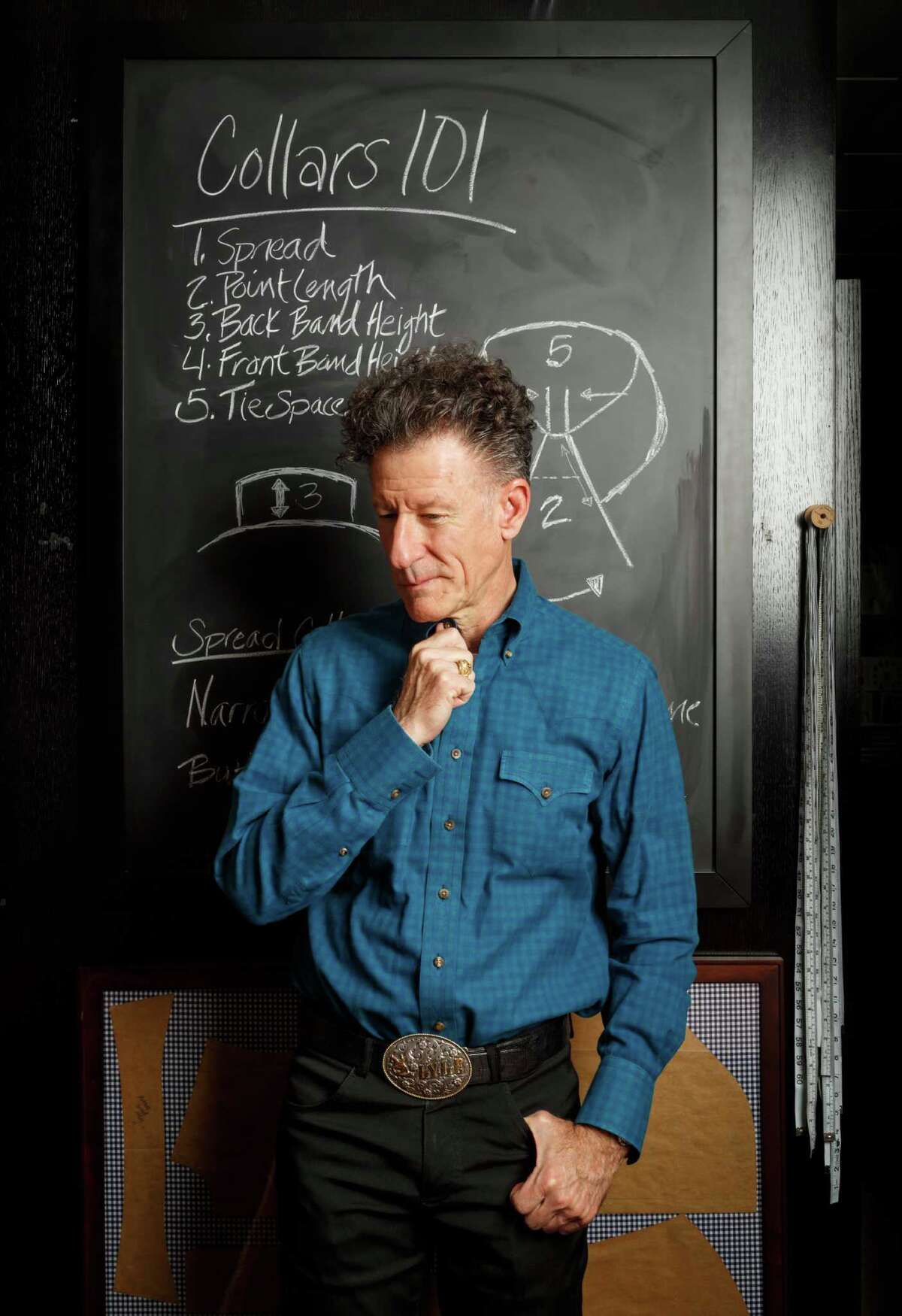 Lyle Lovett, country singer and now shirt designer, talks style