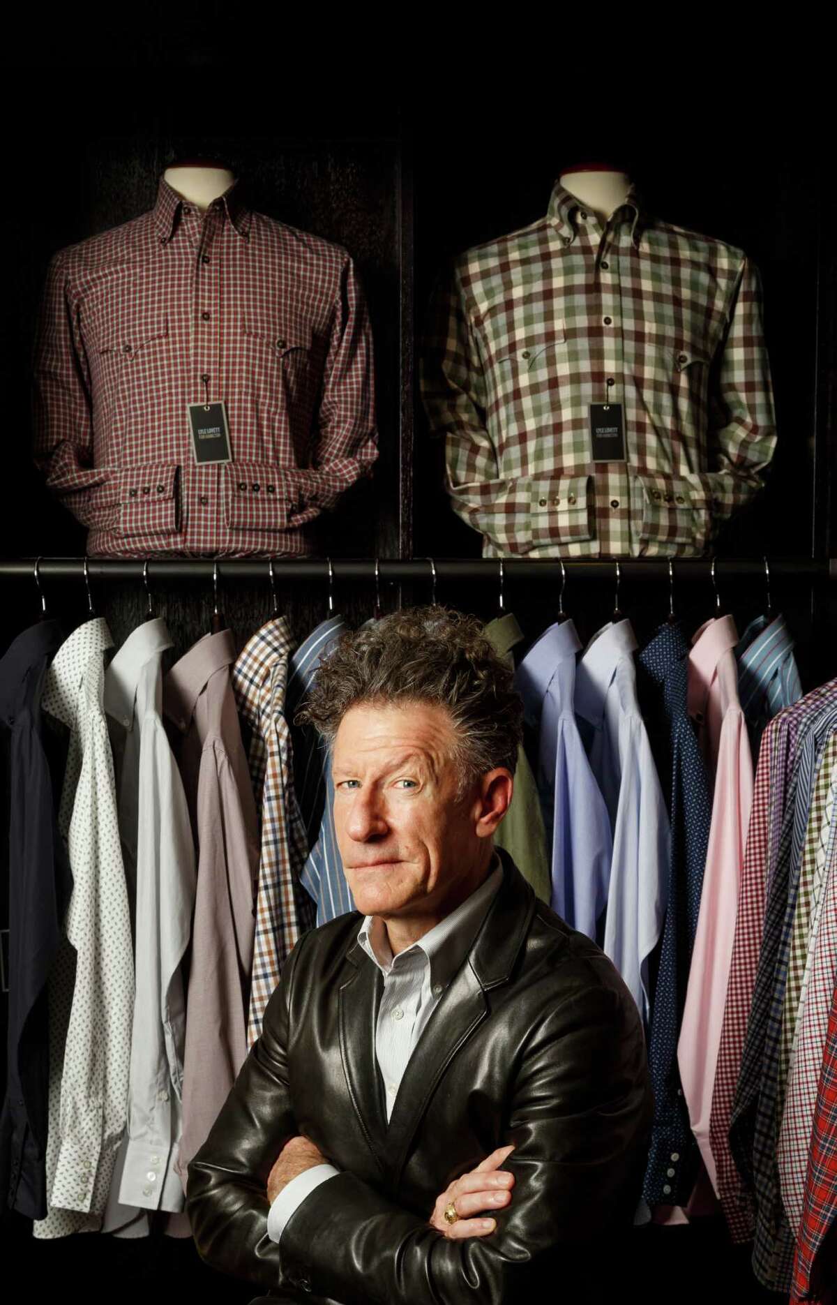 Lyle Lovett, country singer and now shirt designer, talks style