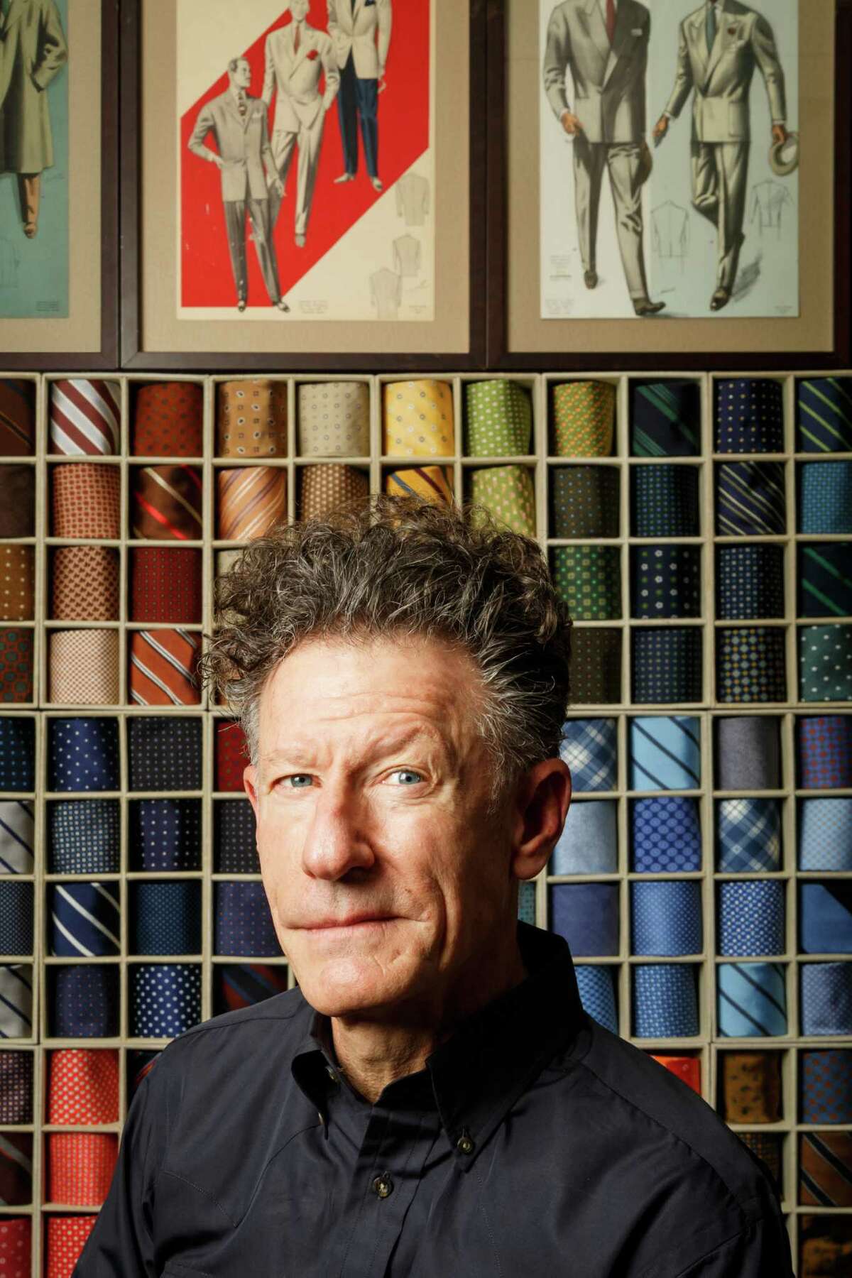Lyle Lovett, country singer and now shirt designer, talks style