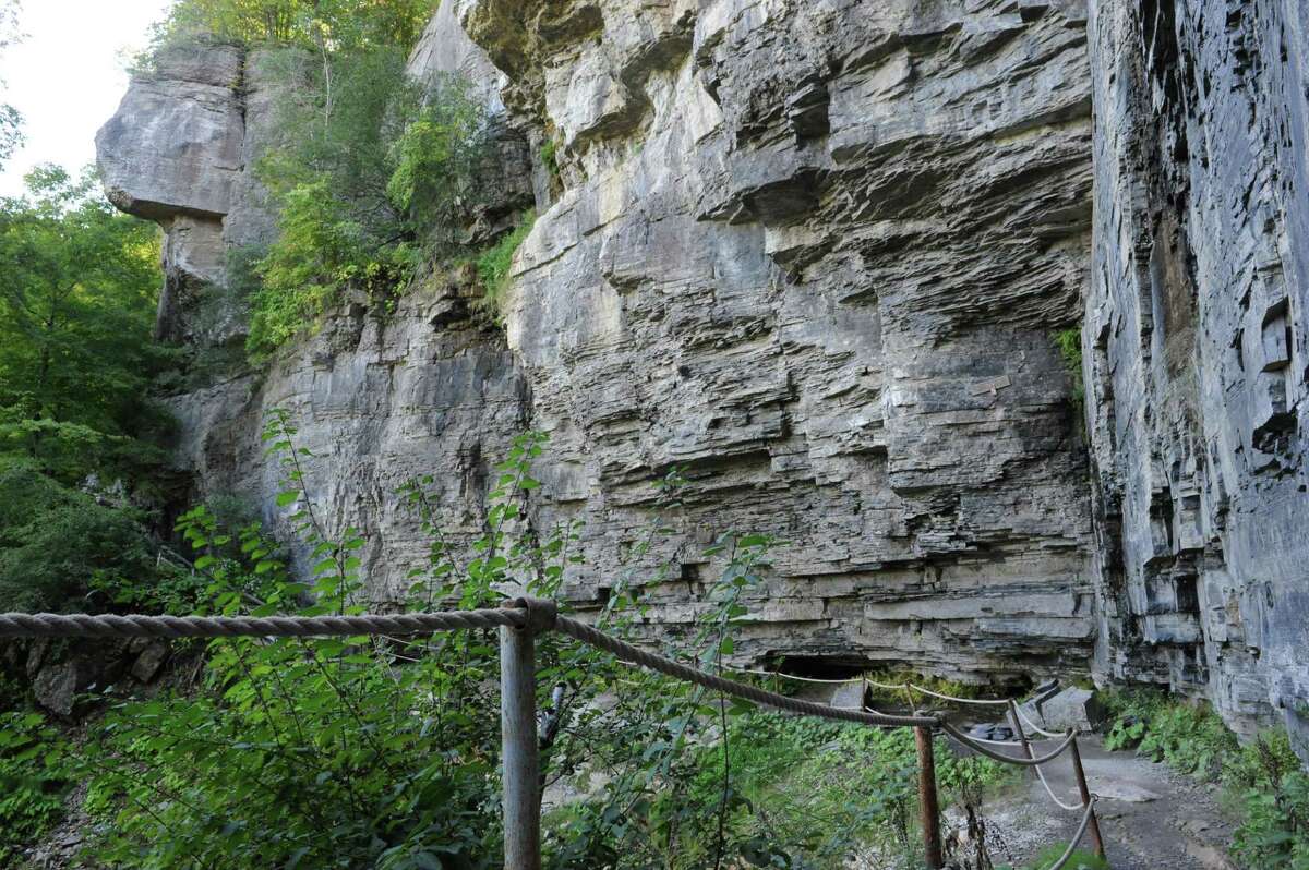 Legal rock climbs at Thacher state park under review