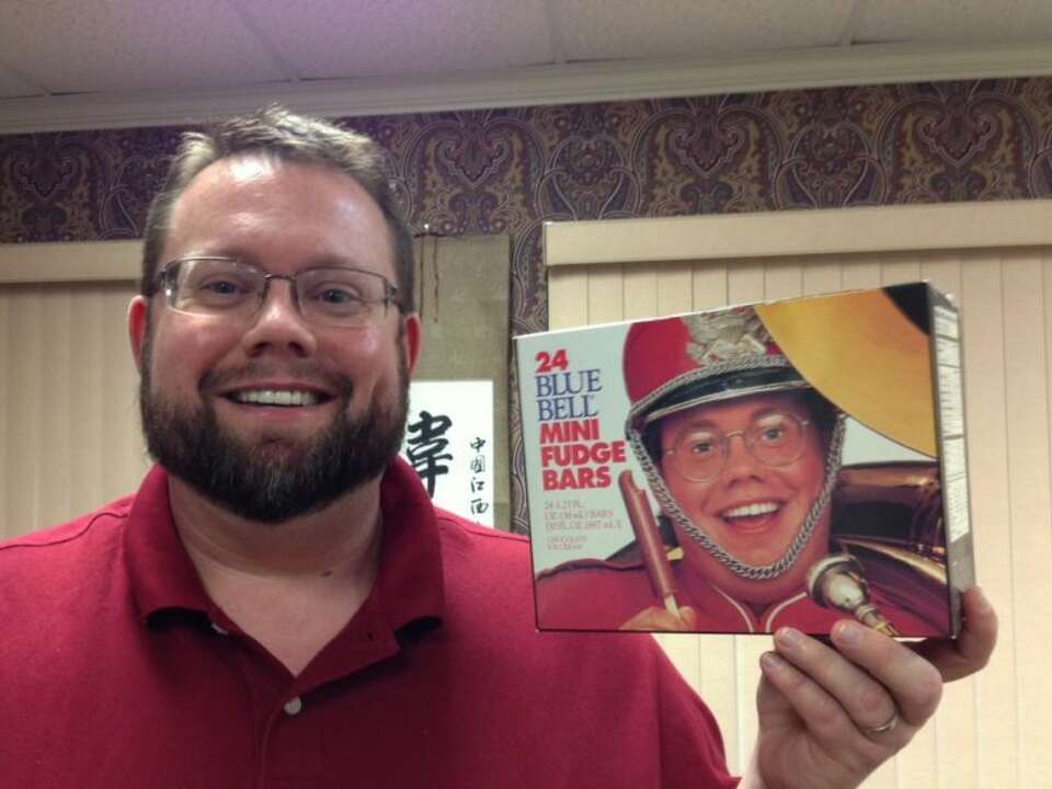 You might recognize this man from the Blue Bell box