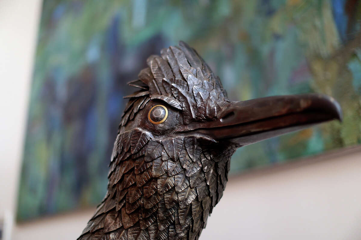 UTSA swift mascot statue took a while