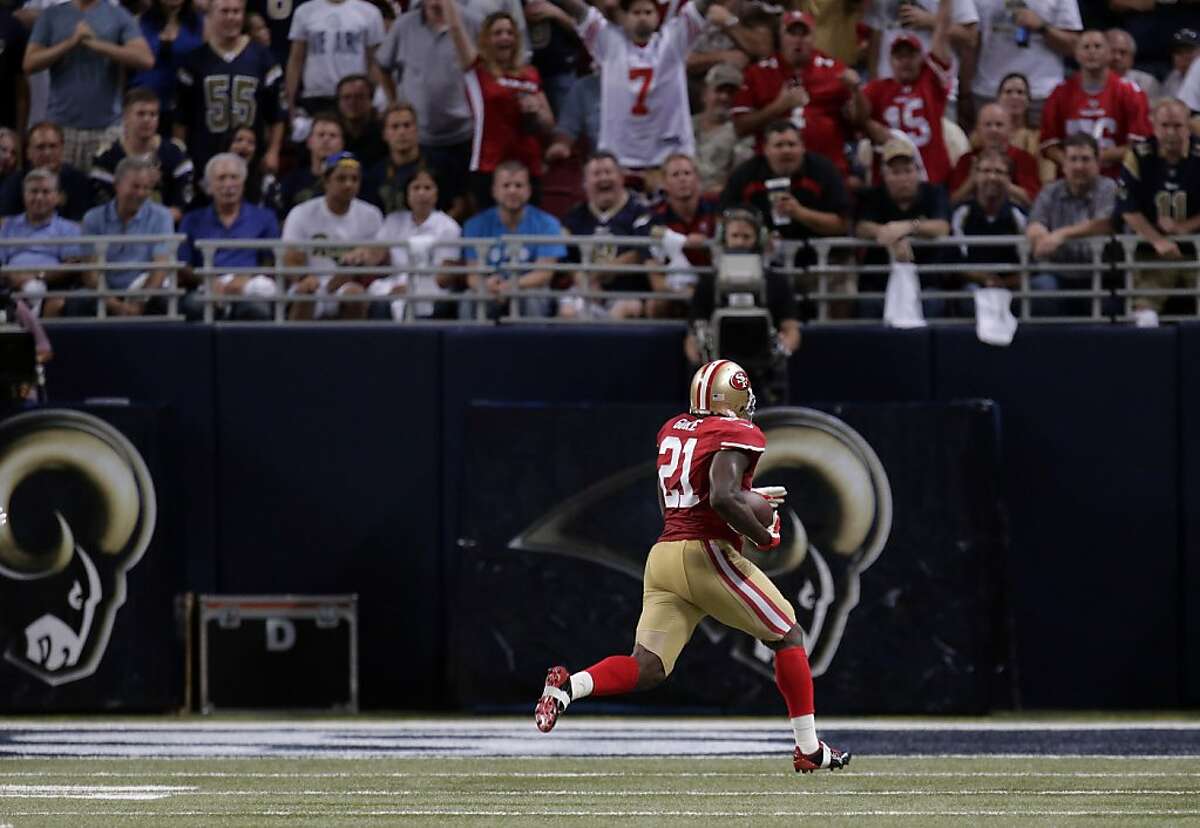 Gore helps 49ers run over Rams 35-11