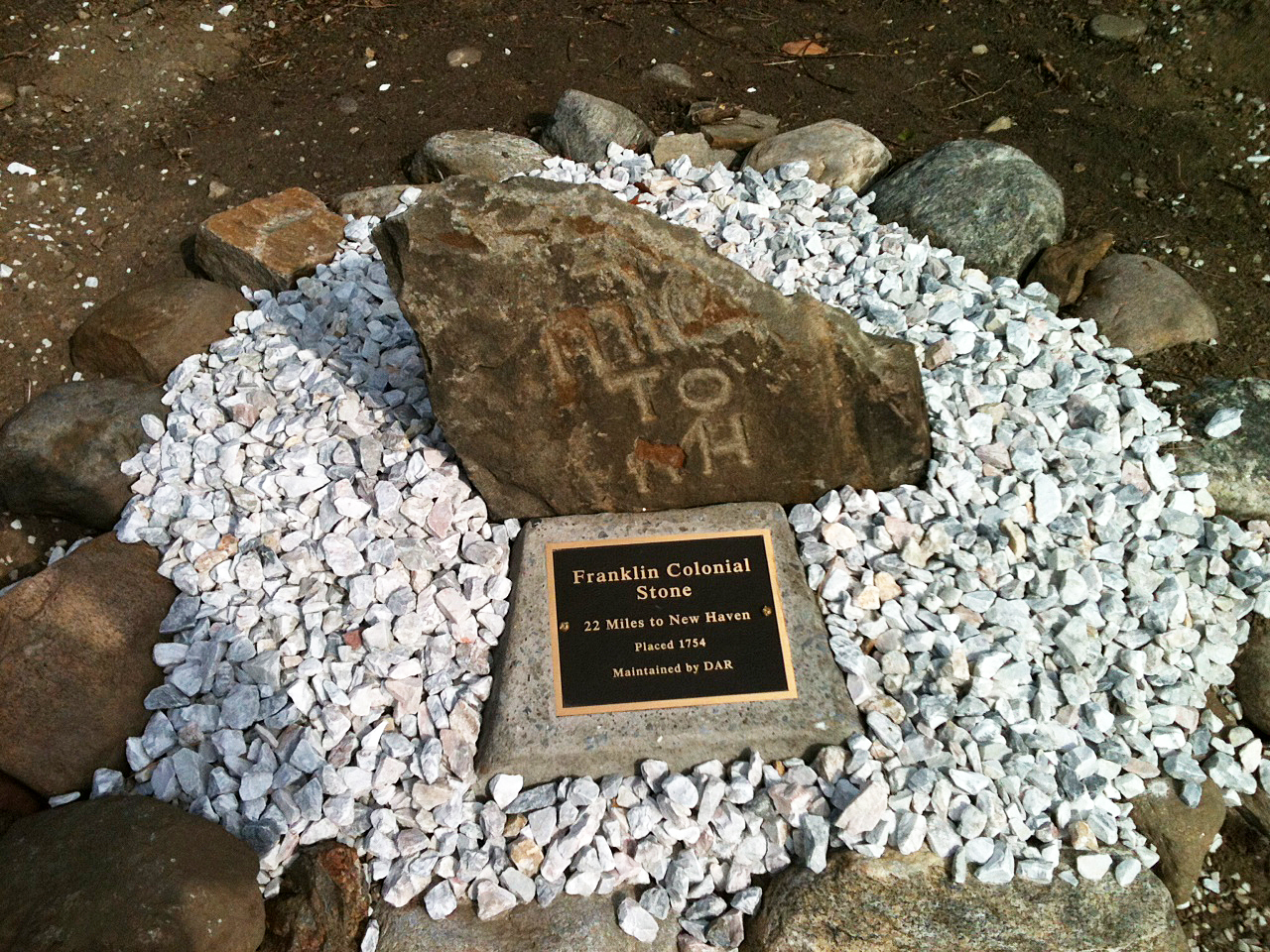 Marking history: Plaque pays tribute to 18th century mile post on Kings ...