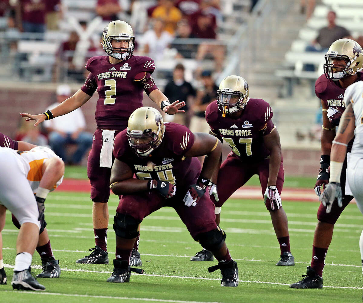 Texas State's Franchione reaches milestone after weather delay