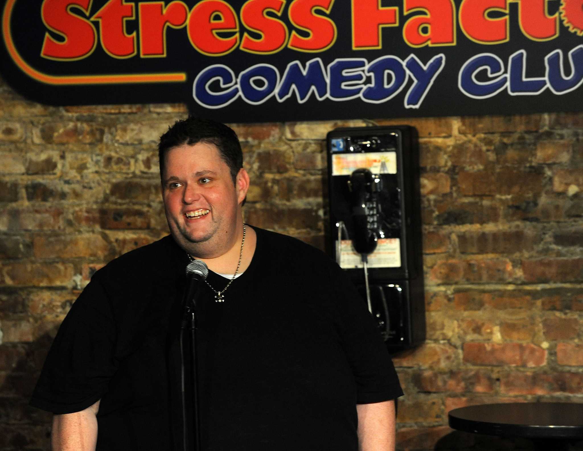 Comedian Ralphie May performs in Bridgeport