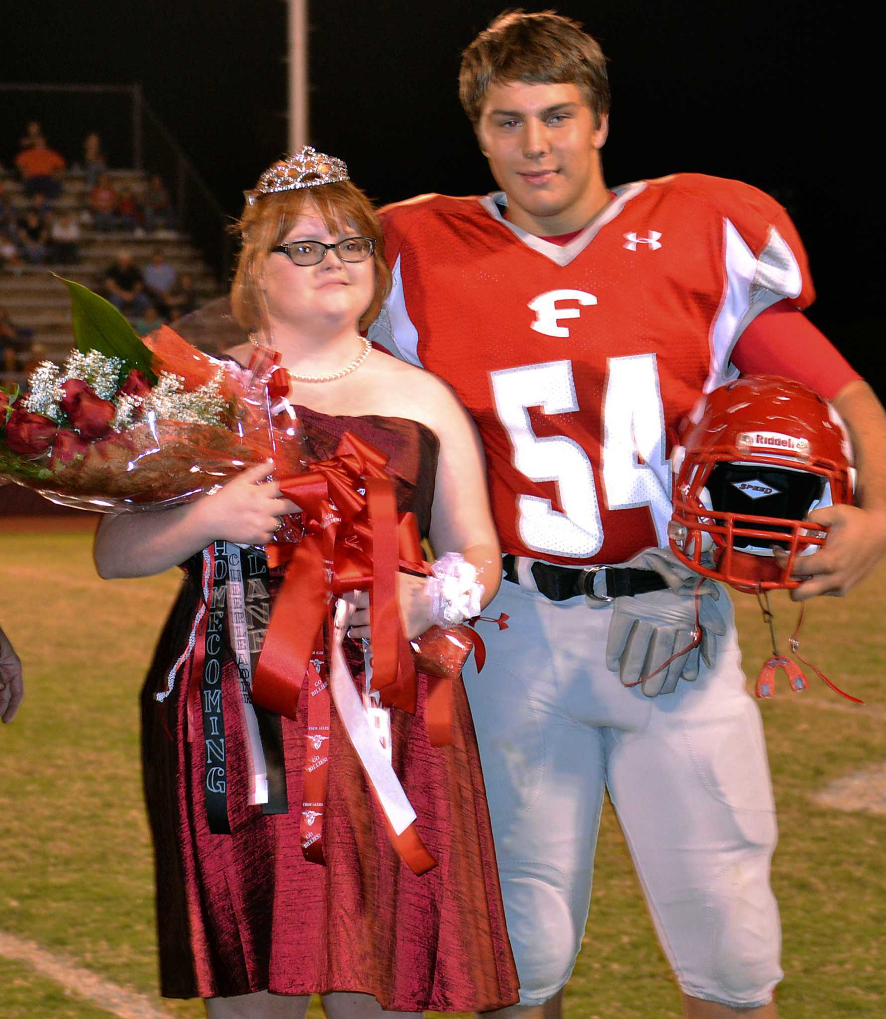 Fredericksburg students crown a friend with Down syndrome
