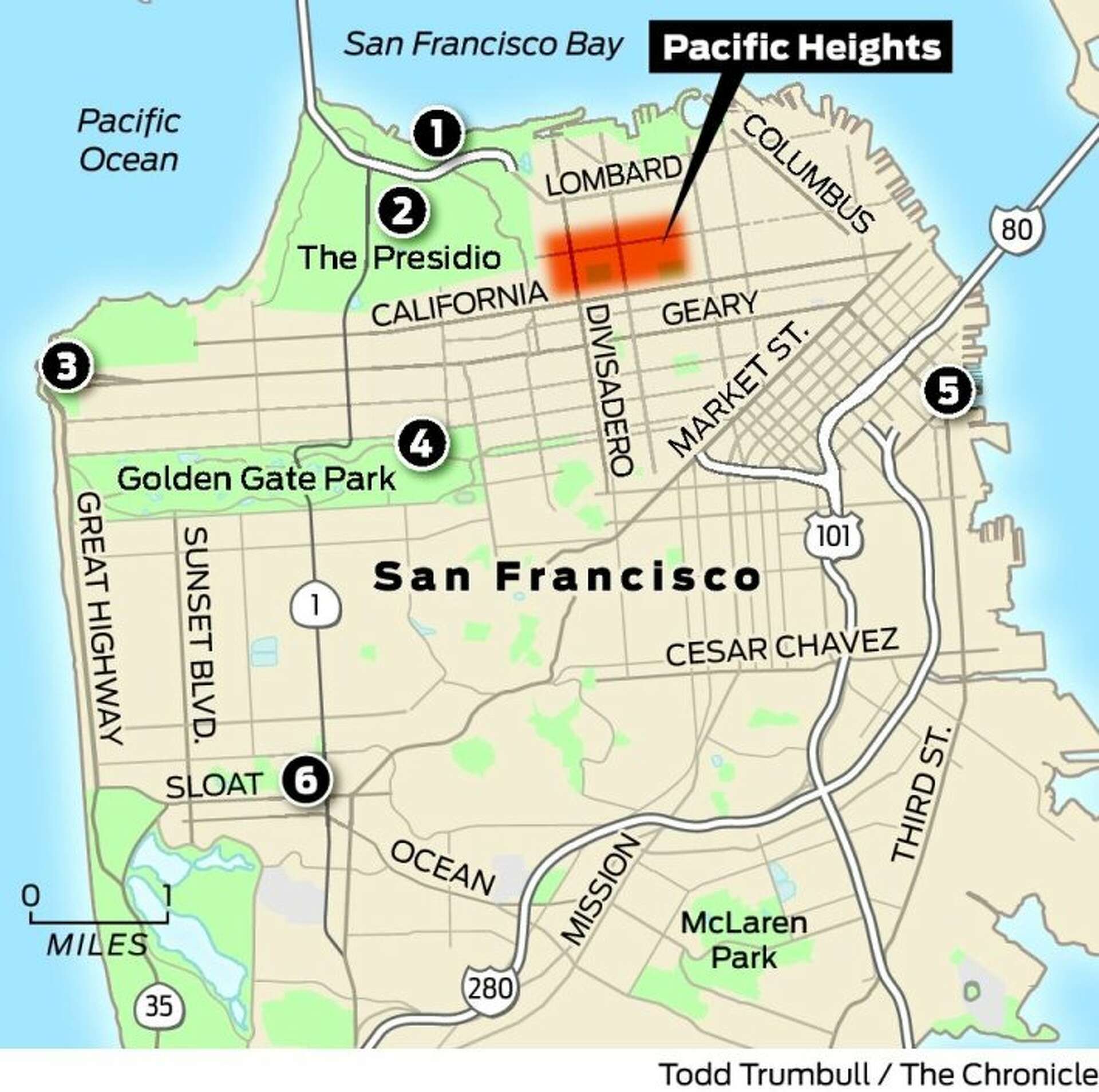 Pacific Heights - wealthy families who give back