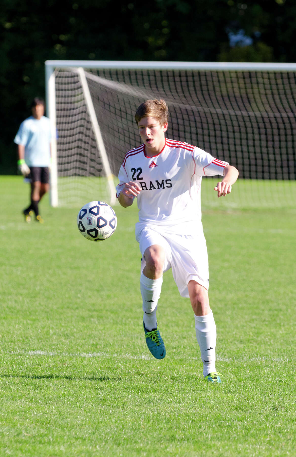 Darien girls soccer blanks New Canaan