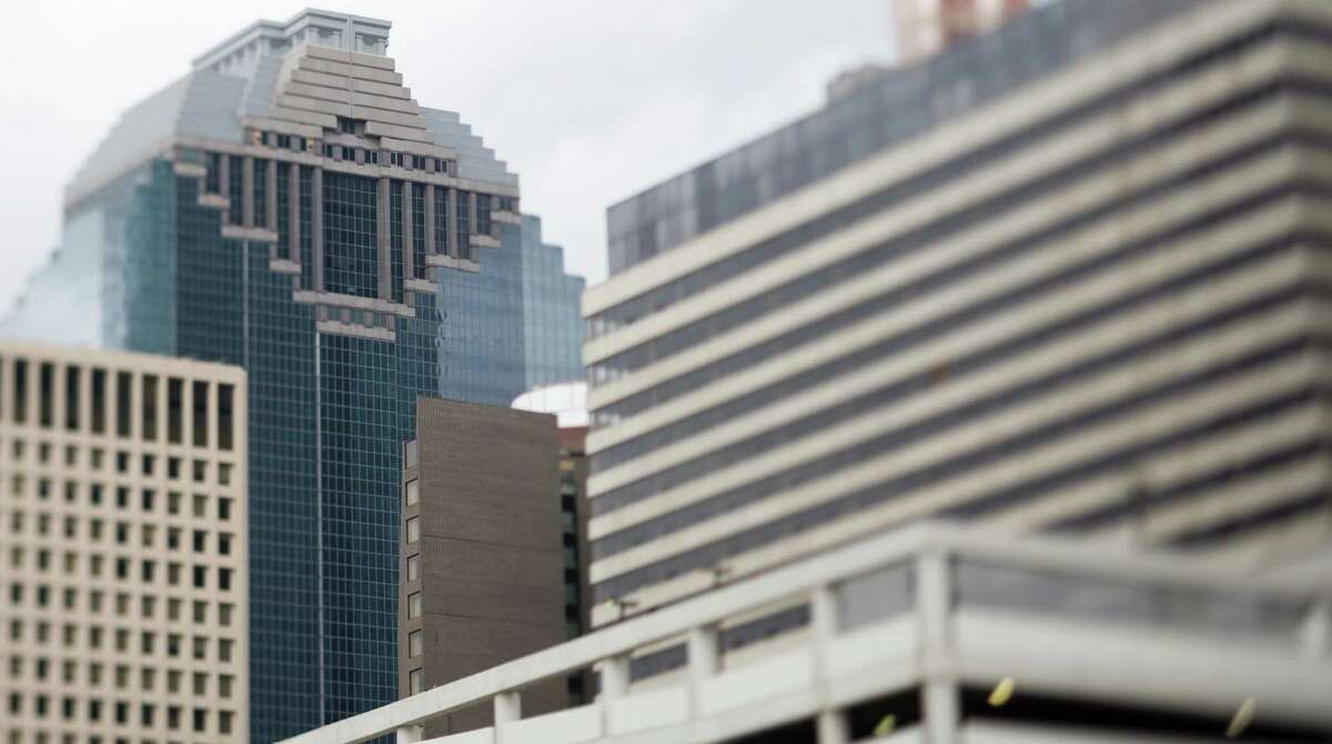 Houston's distinctive 'Mayan temple' skyscraper on the market