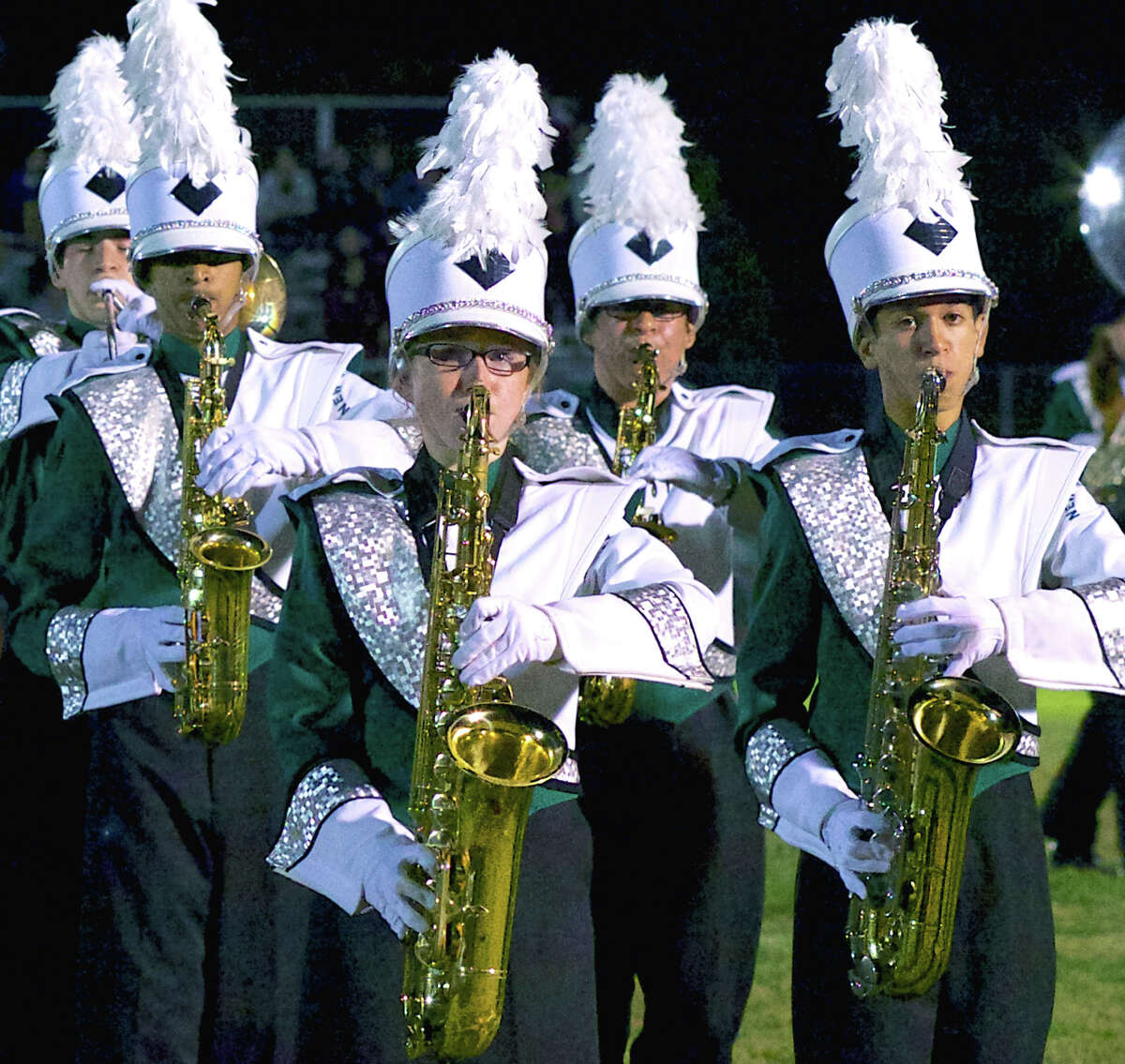 Green Wave band hosts competition