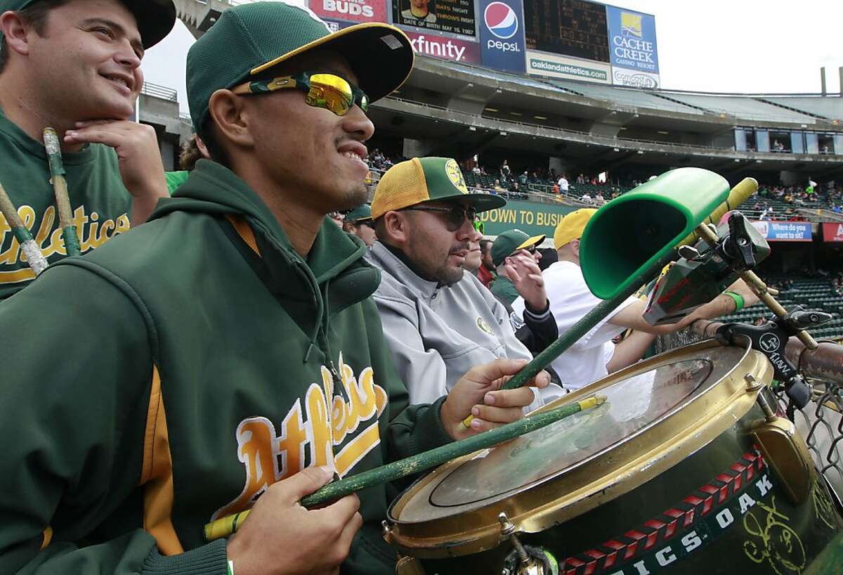 Oakland's oddballs in the outfield