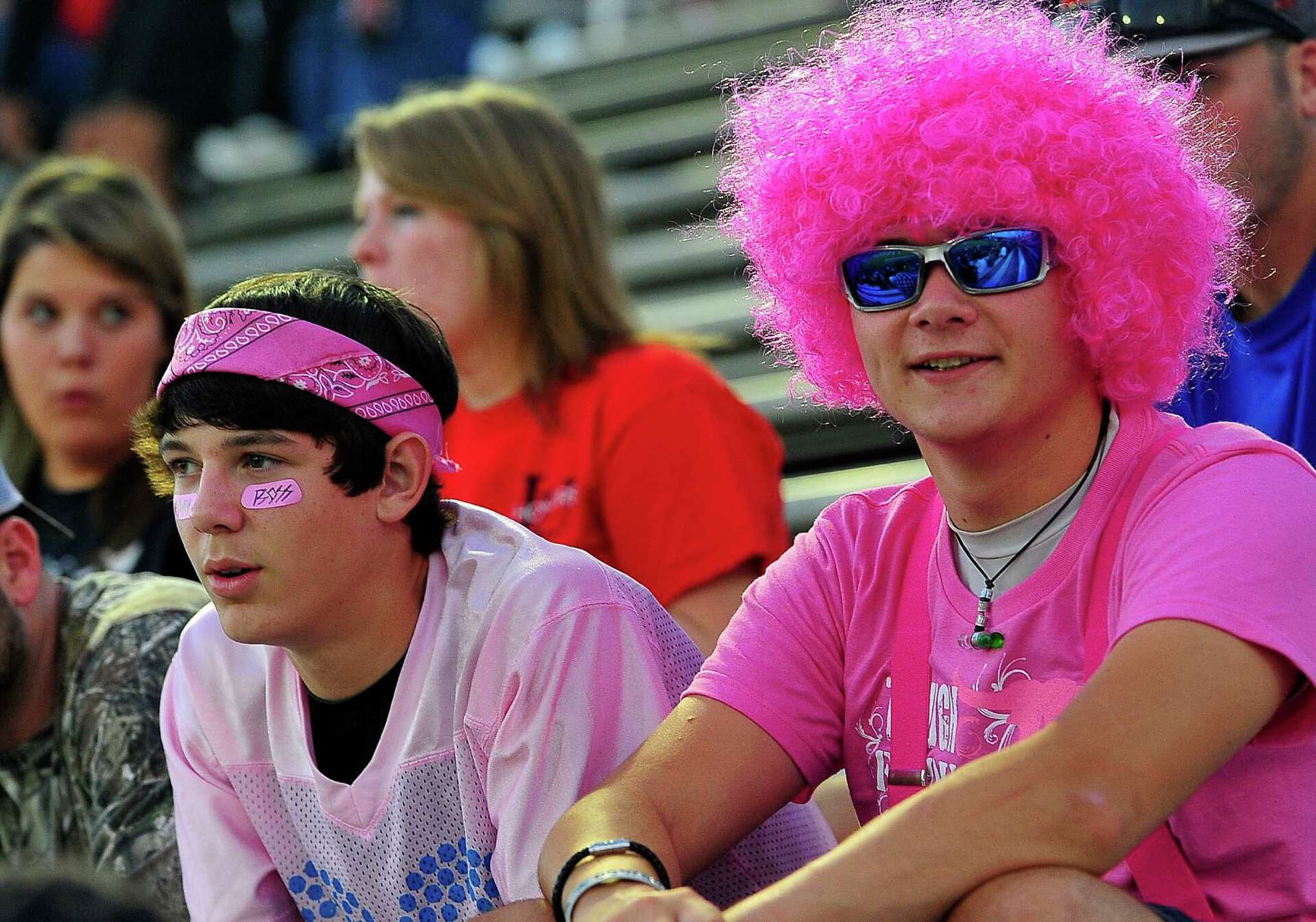Pink gear for athletes is now cool to wear, also has significance