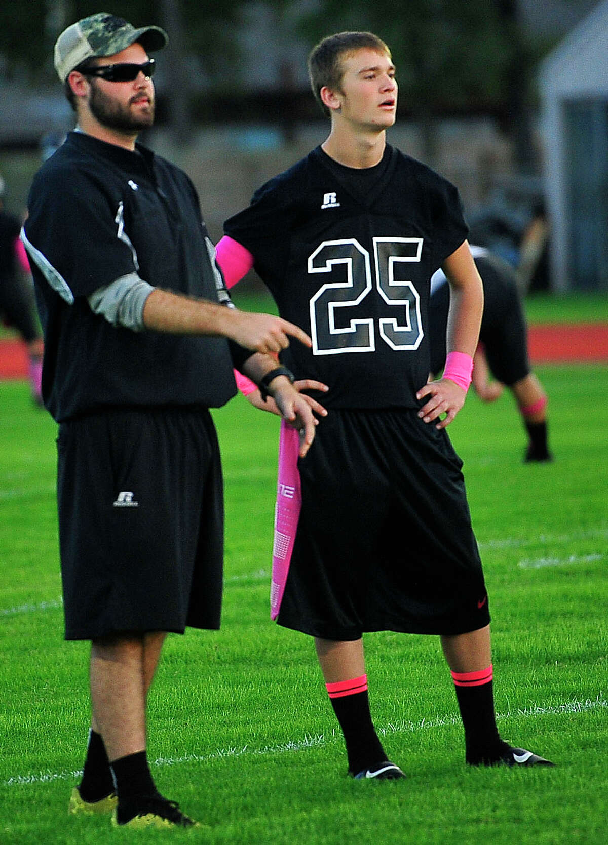 Pink gear for athletes is now cool to wear, also has significance