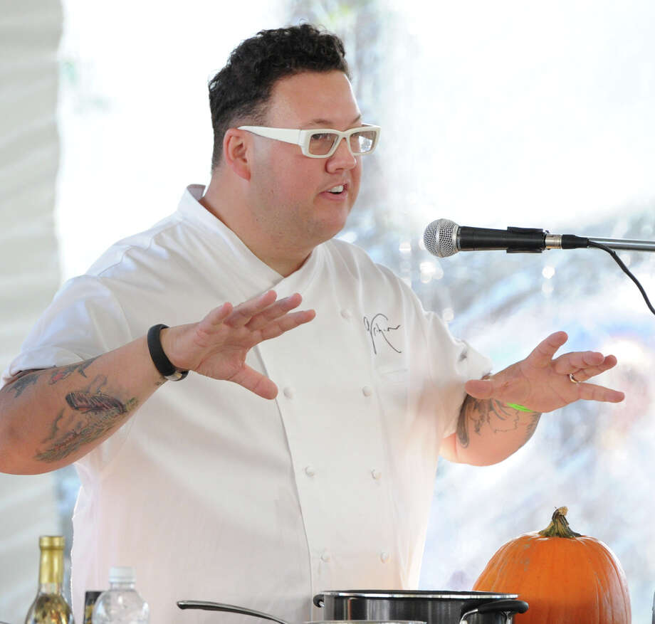 Chef Graham Elliot at Greenwich Wine & Food Festival - GreenwichTime