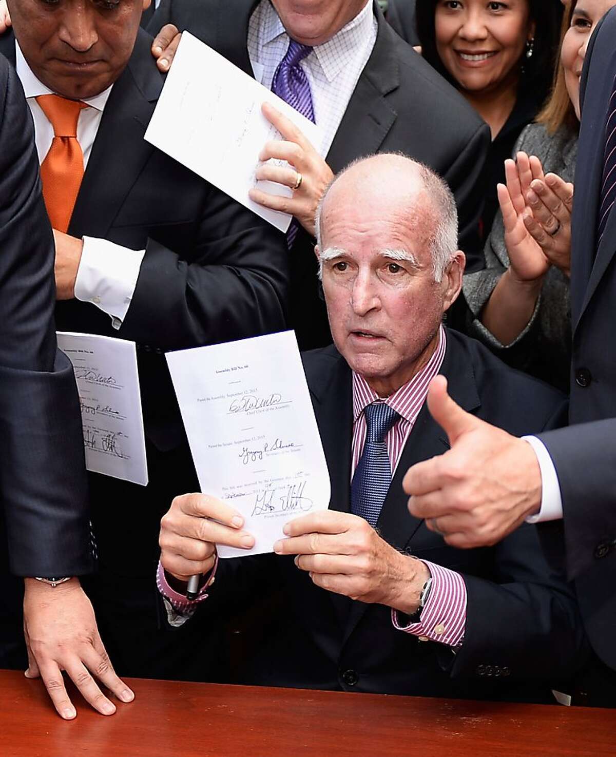 Governor Moonbeam reinvented