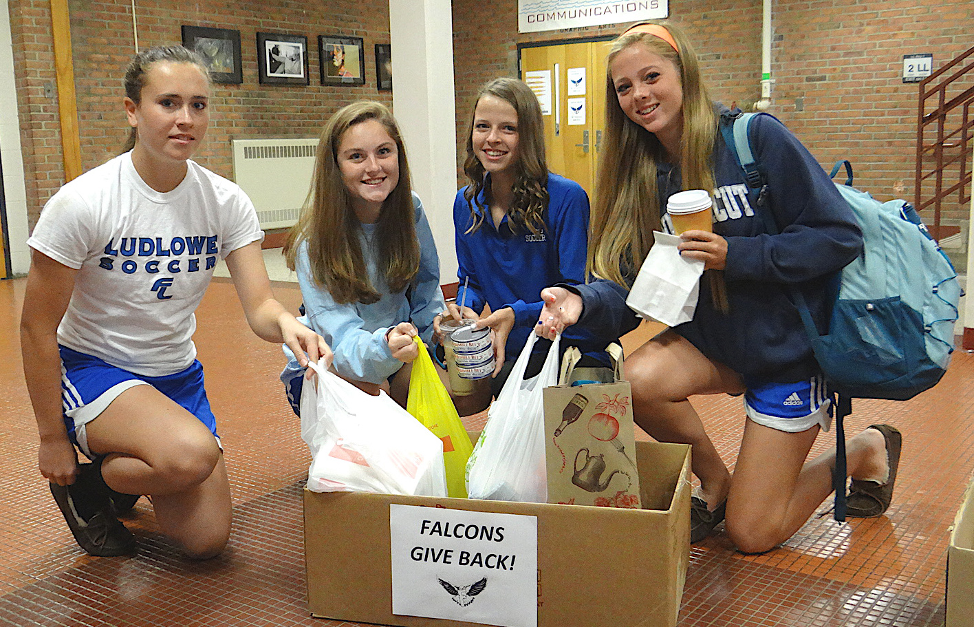 Falcon athletes help donations soar for Operation Hope