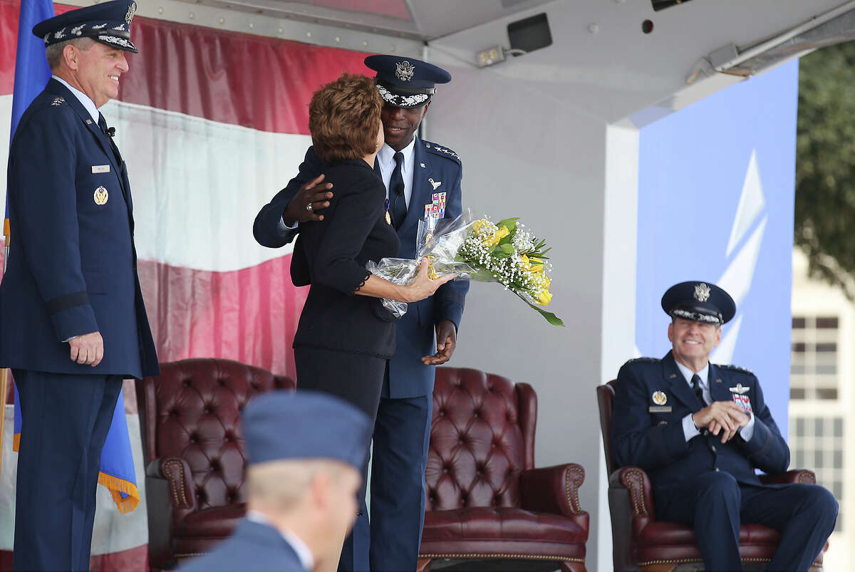 General who had to handle scandal at Lackland retires