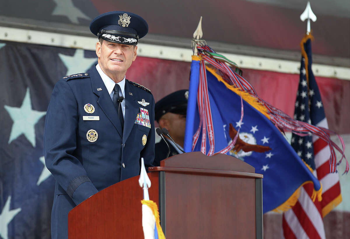 Rice retires in Randolph ceremony