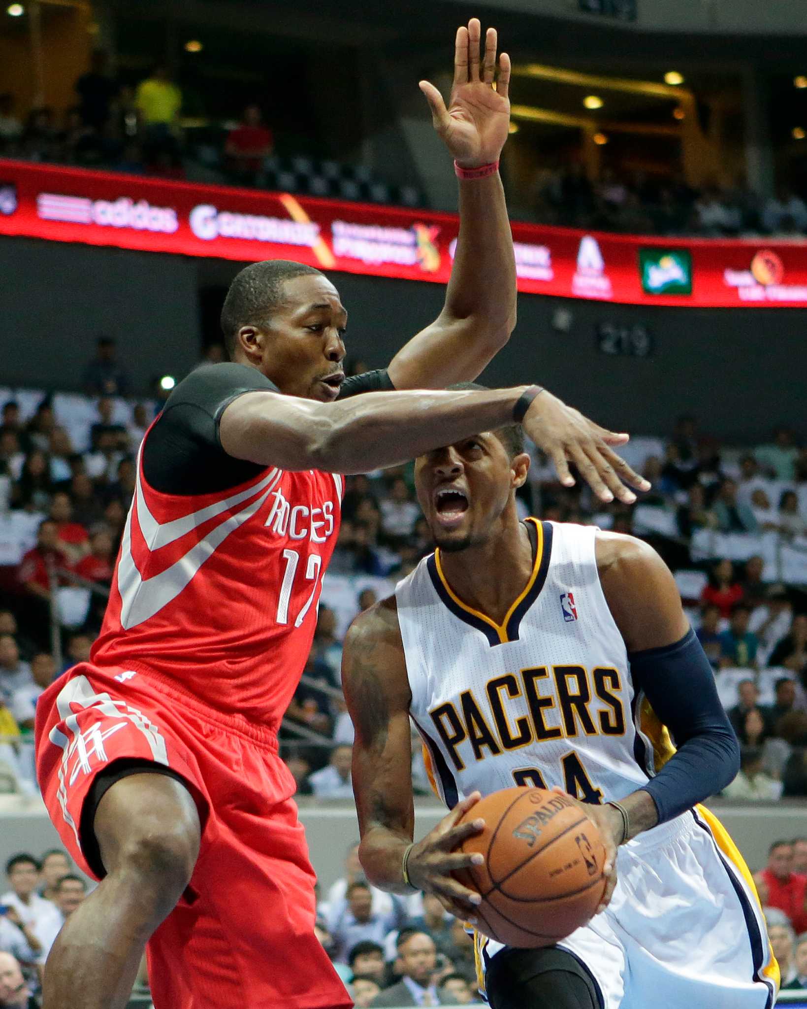 Filipino fans soak it all up as Rockets rout Pacers