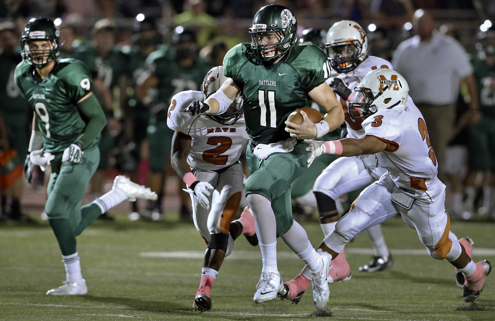 QB's big night lifts Rattlers