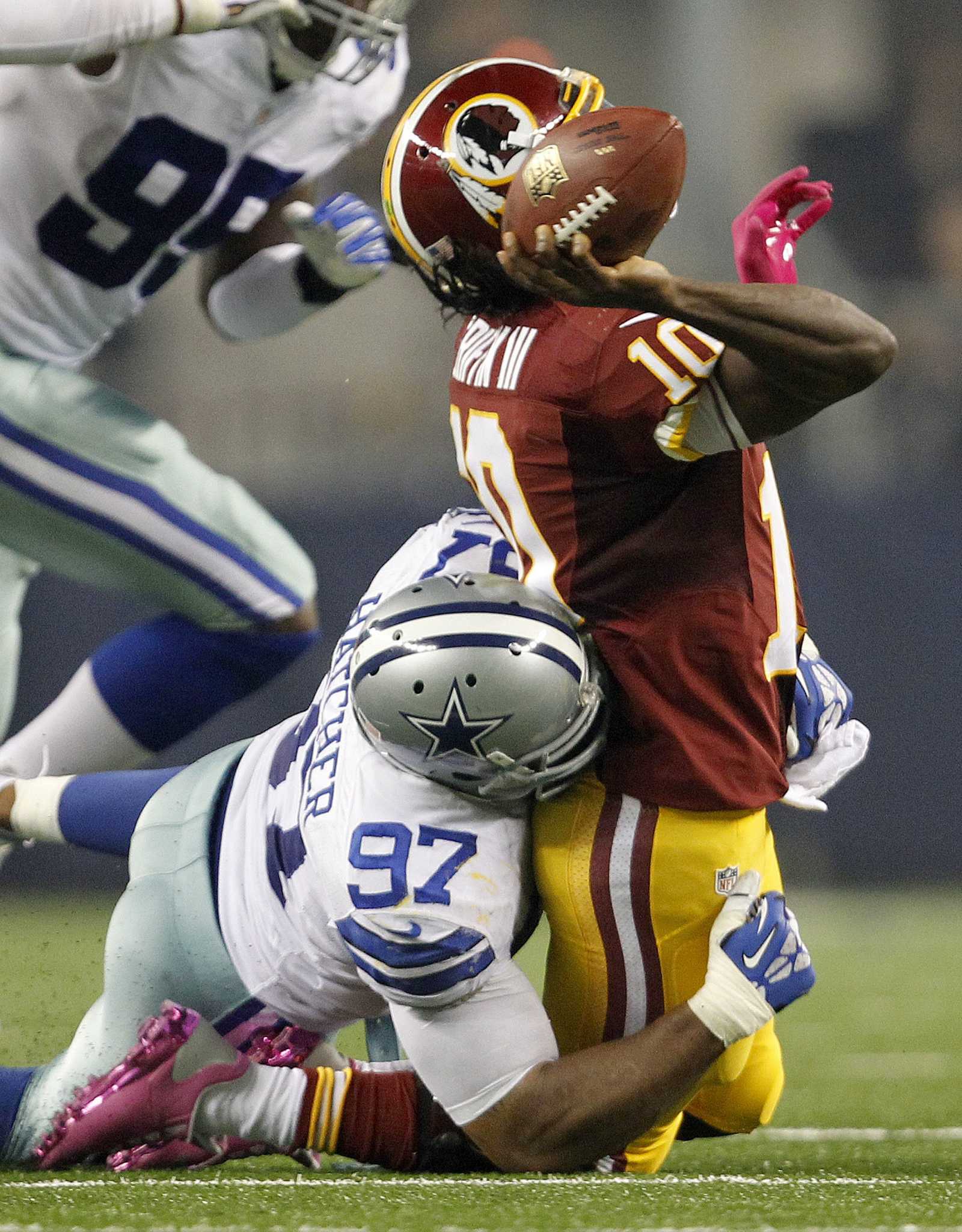Harris' returns, defense lift Cowboys over Redskins