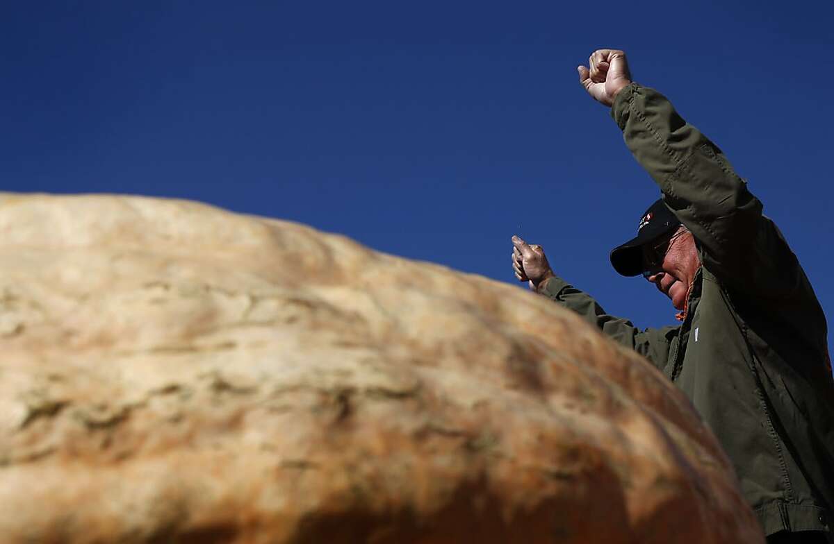 The 2013 Half Moon Bay giant pumpkin weigh-off