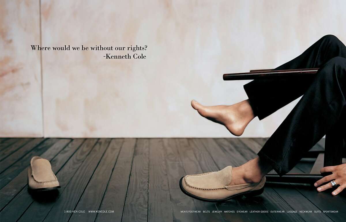 Kenneth Cole - activist, designer, ad strategist