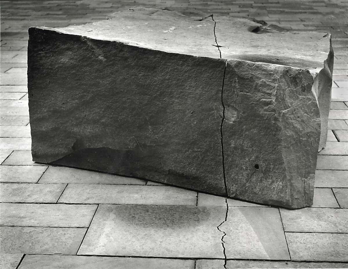 Sculptor Andy Goldsworthy enlists felled tree