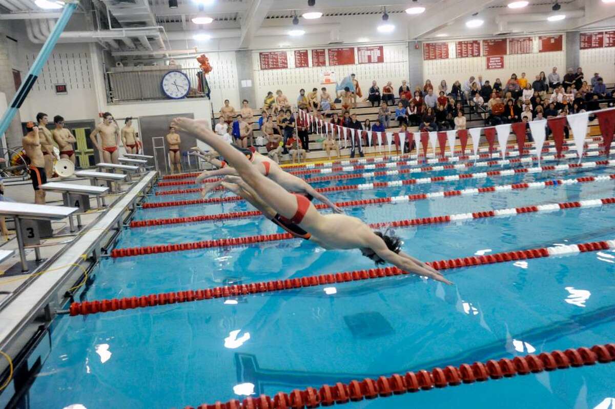 Greenwich boys swimming team beats Ridgefield, remains undefeated