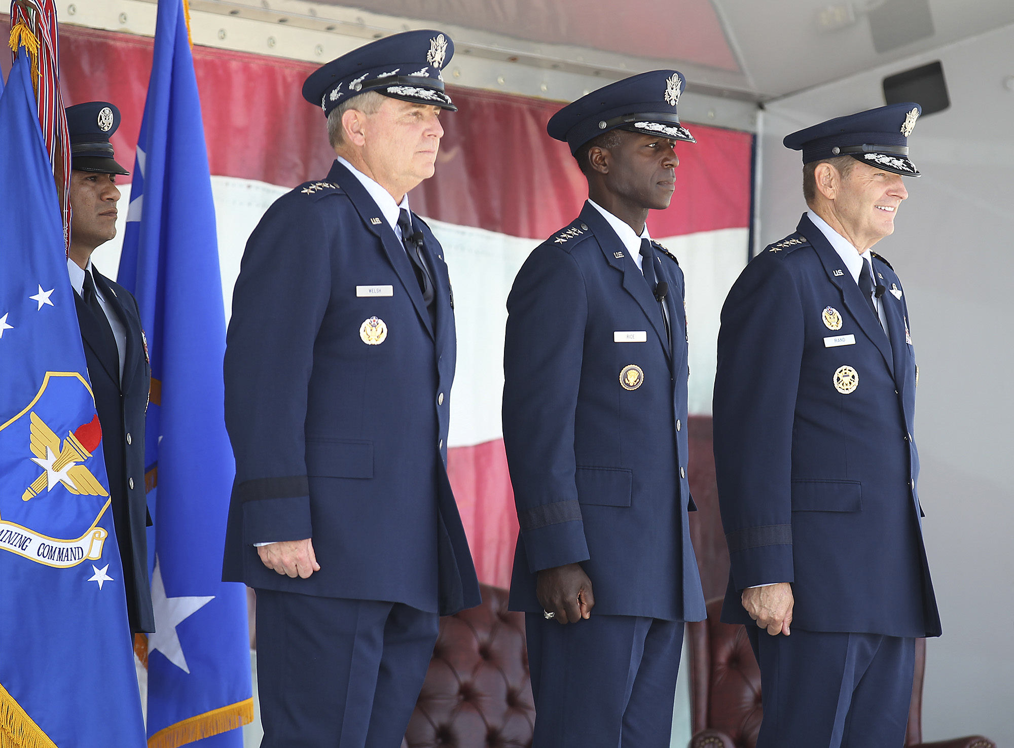 Edward Rice, AF general who handled Lackland instructor scandals, retires