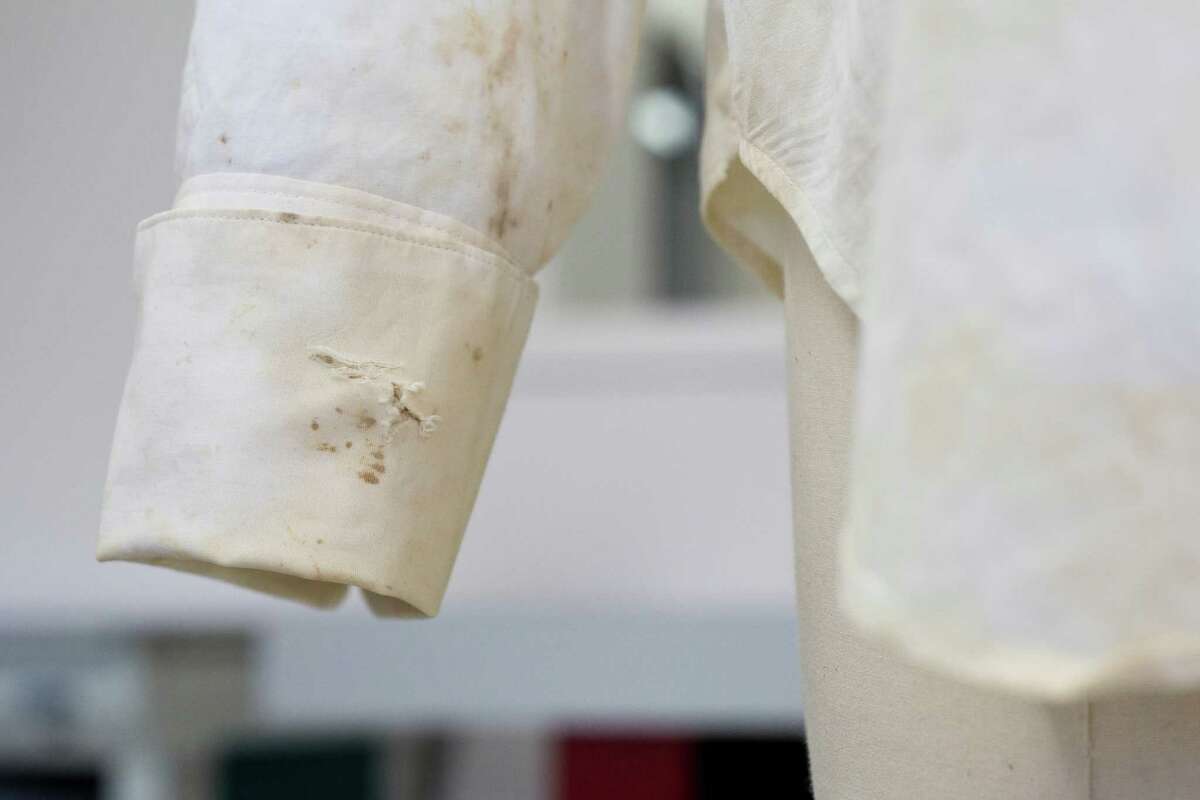 Connally's bloodied shirt vivid image of JFK assassination