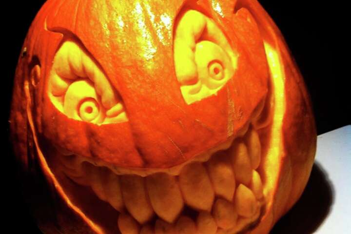 Crazy pumpkin carvings