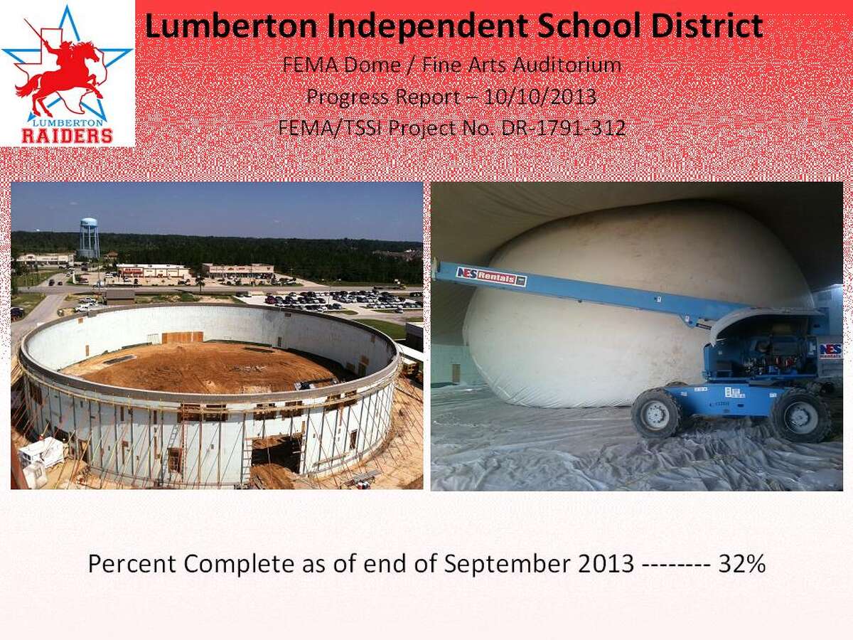 More funding, work needed to help finish FEMA Dome center