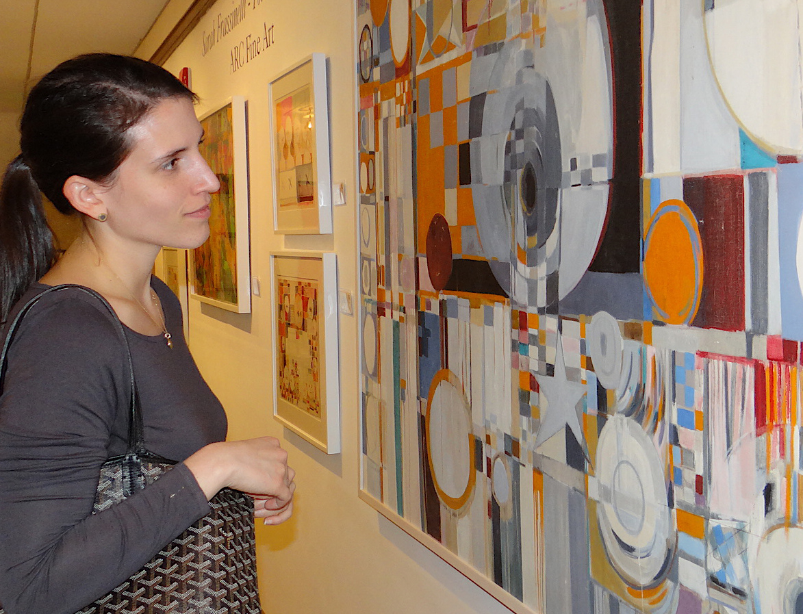 Pequot Library's weekend show is vivid portrait of 'Living with Art'