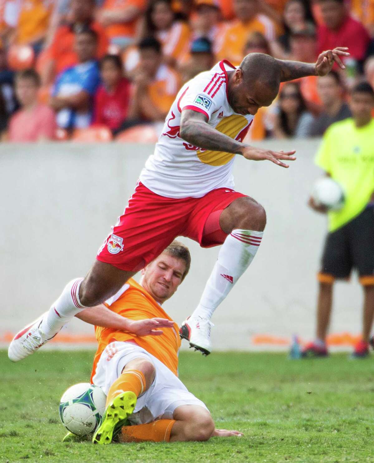 Dynamo blanked by Red Bulls 3-0 in home finale