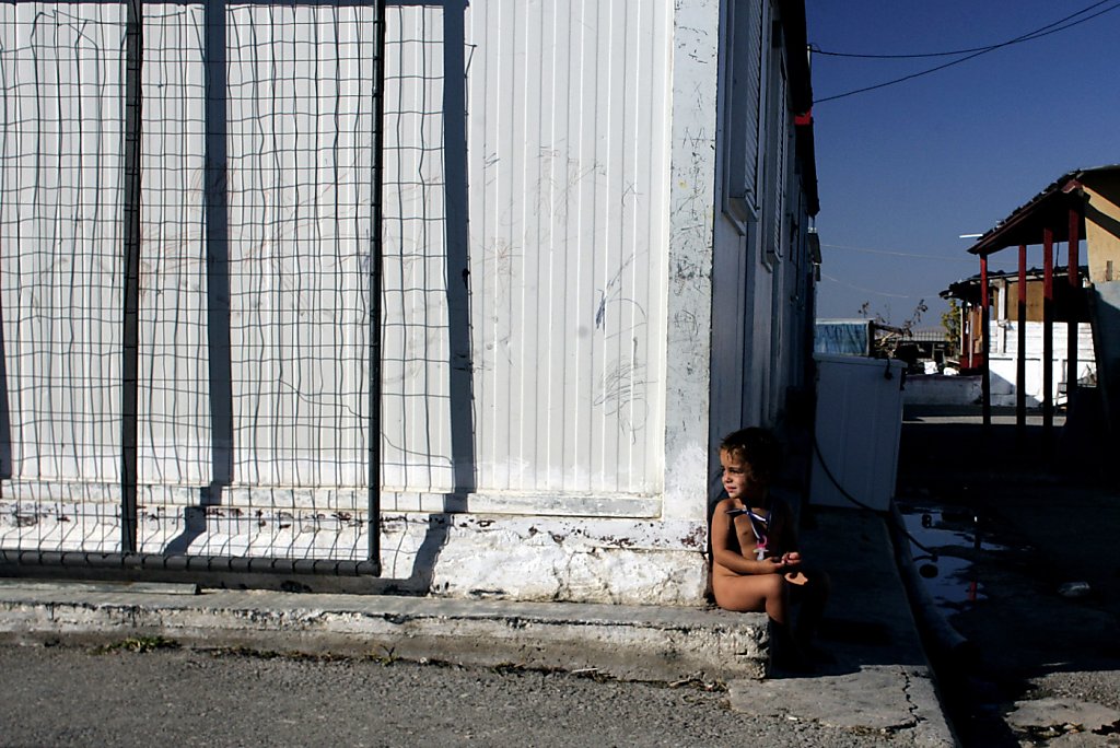 Inside one of Greece's Gypsy camps