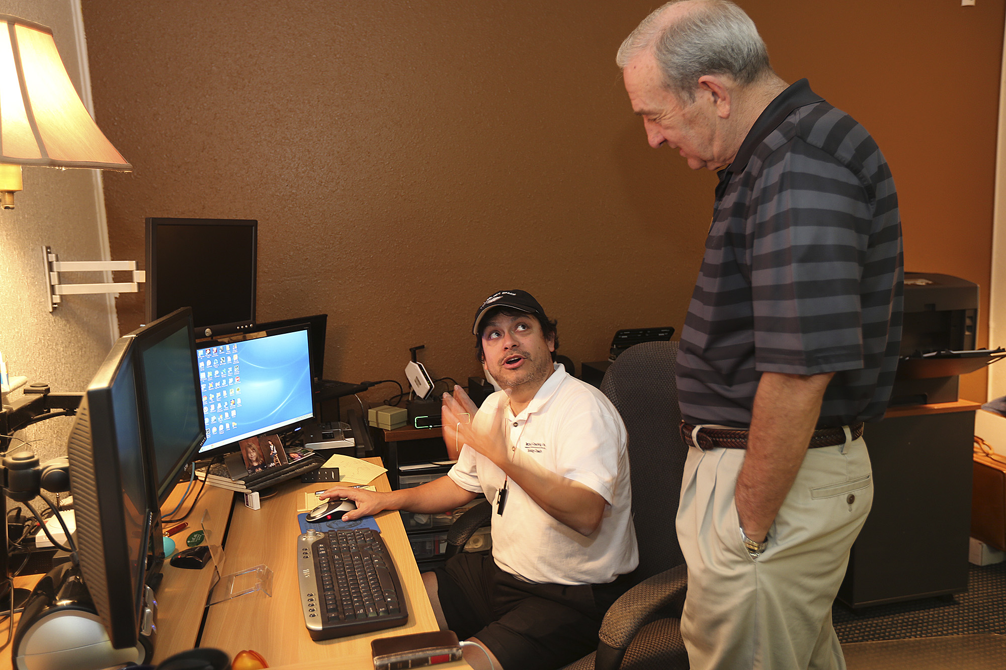 He gets small firms plugged into tech