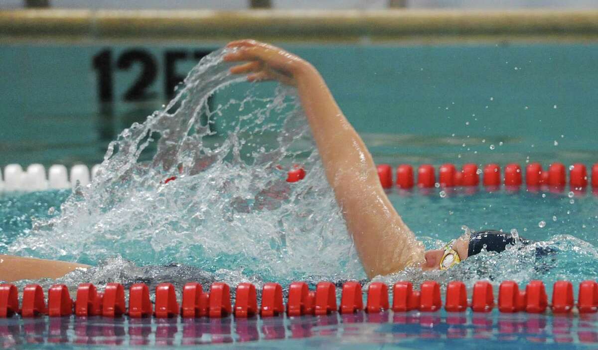 New Fairfield swim team celebrates Senior Night in style