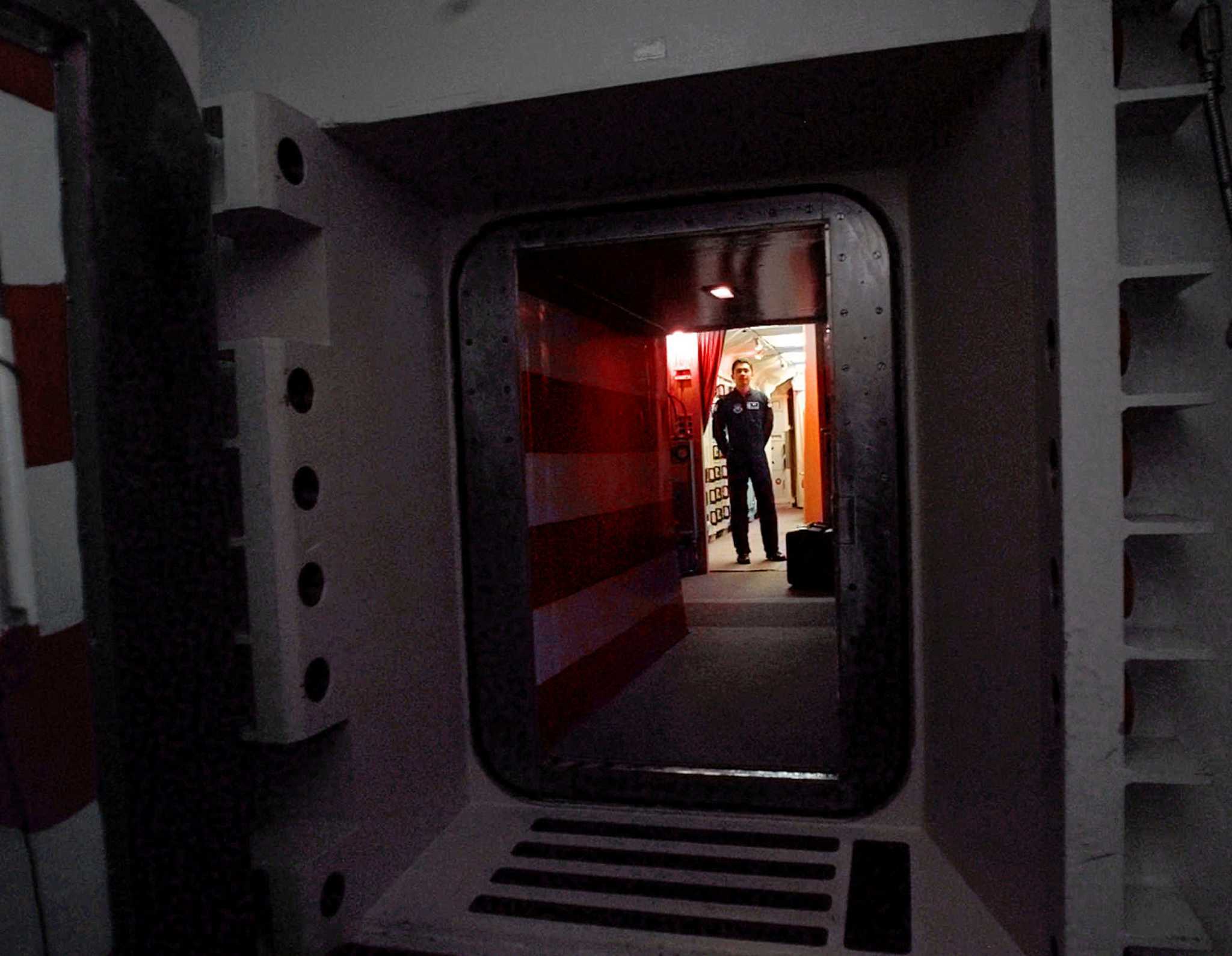 Nuke officers left blast door open