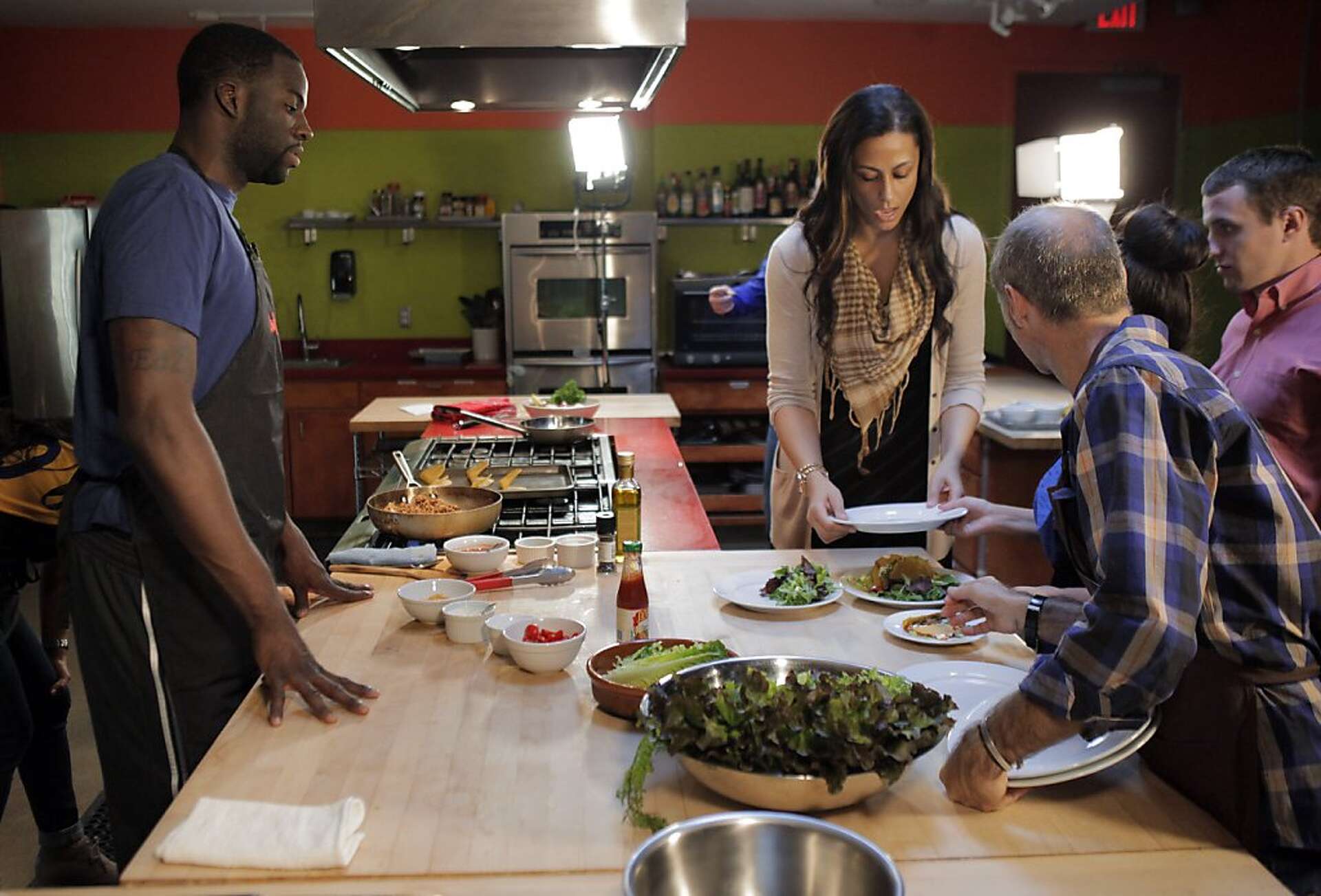 Warriors' Green cooks like pro to play like pro