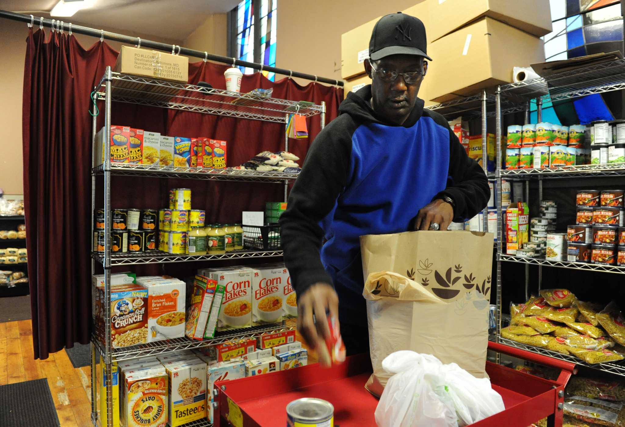 Empty bowls help fill food pantry
