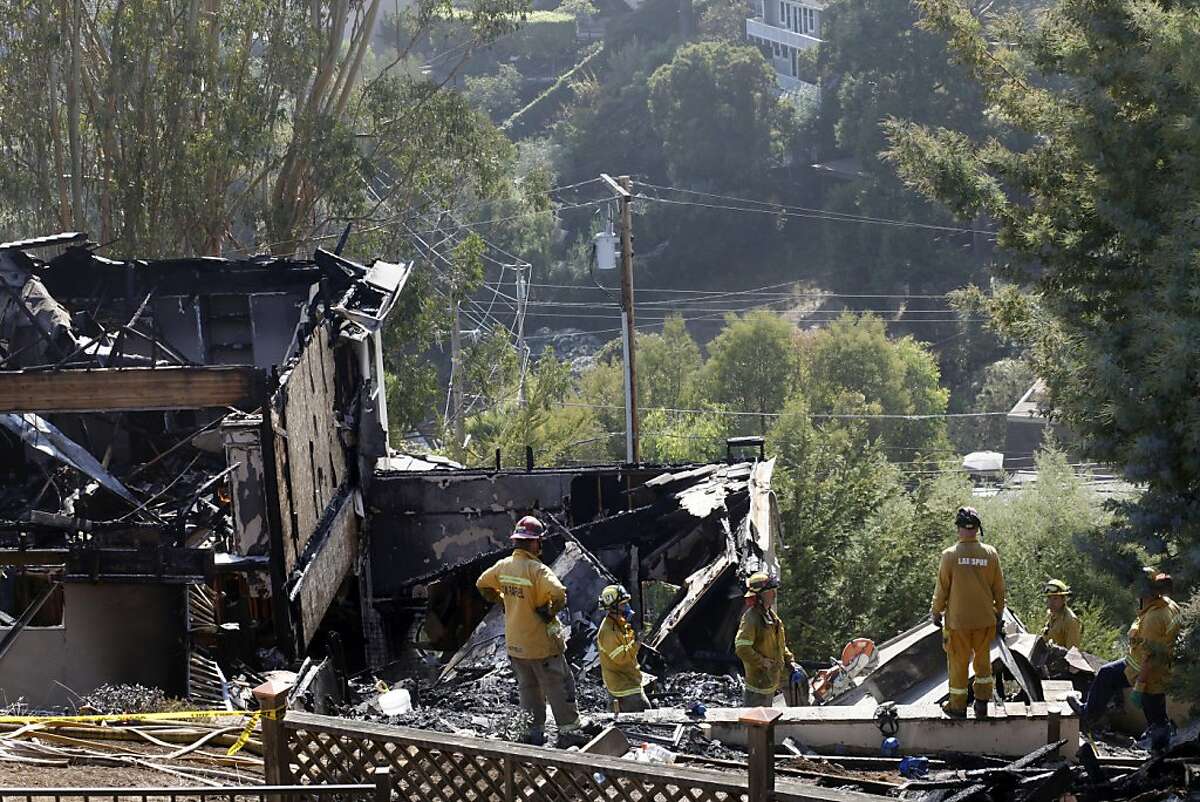 San Rafael fire guts home at center of legal fight