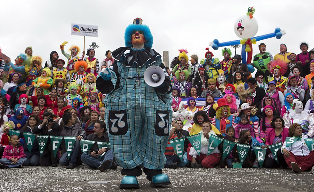 Clowns gather in Mexico to hone skills