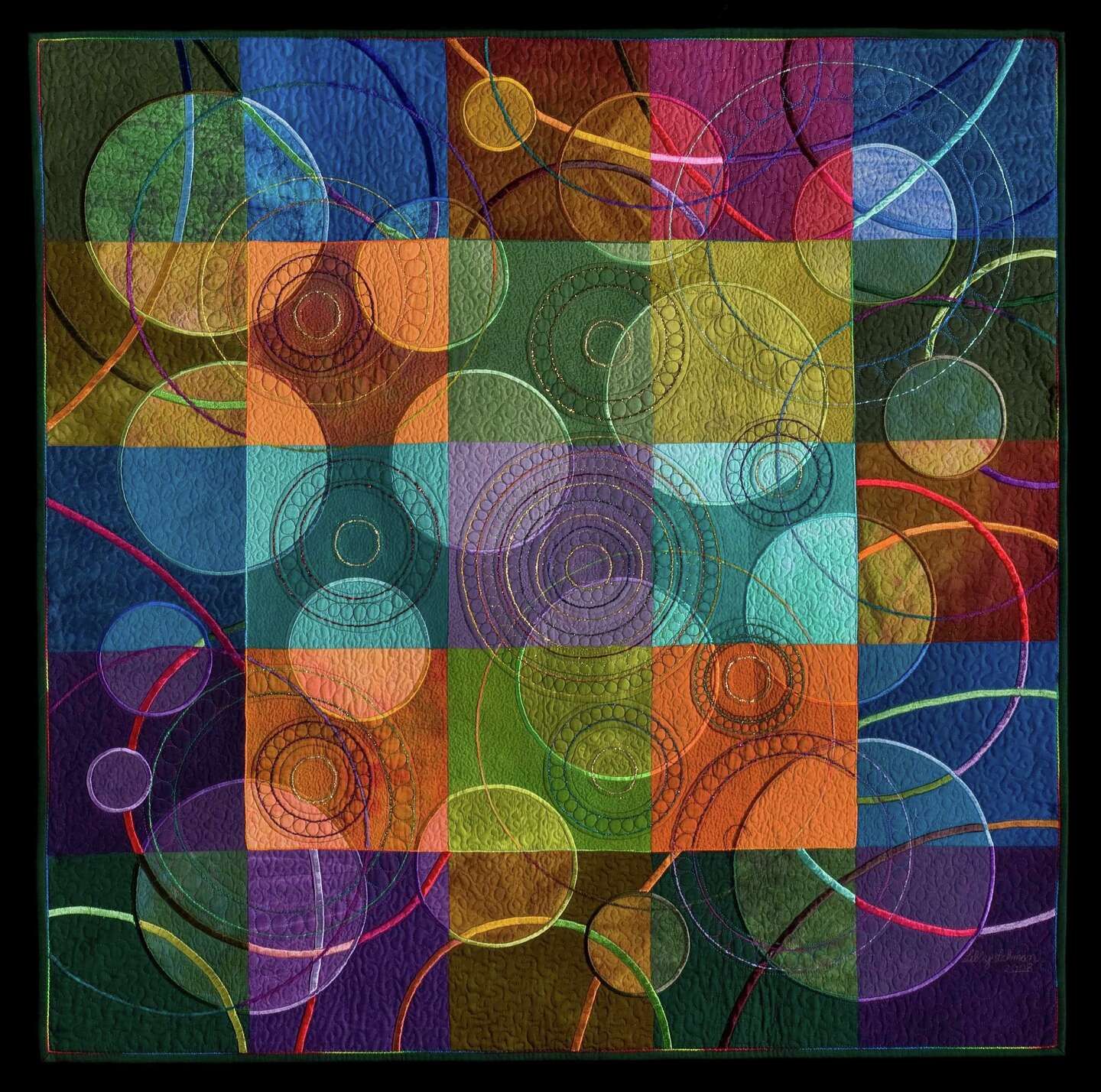 Inspiring quilter honored at Quilt Show