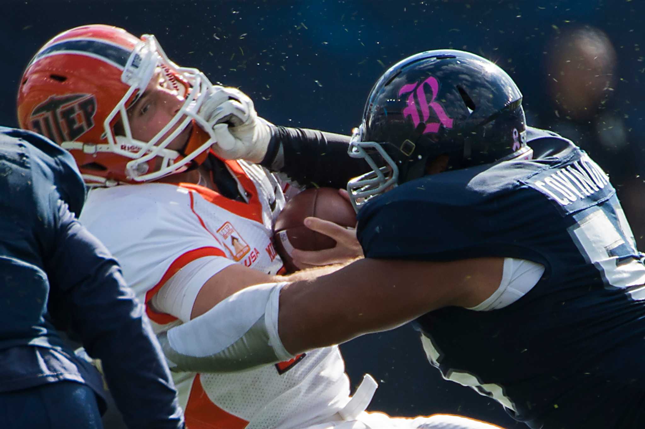 Rice beats UTEP 45-7, keeps pace in C-USA West race