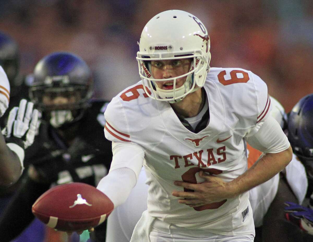 Longhorns wait out lightning, dominate TCU
